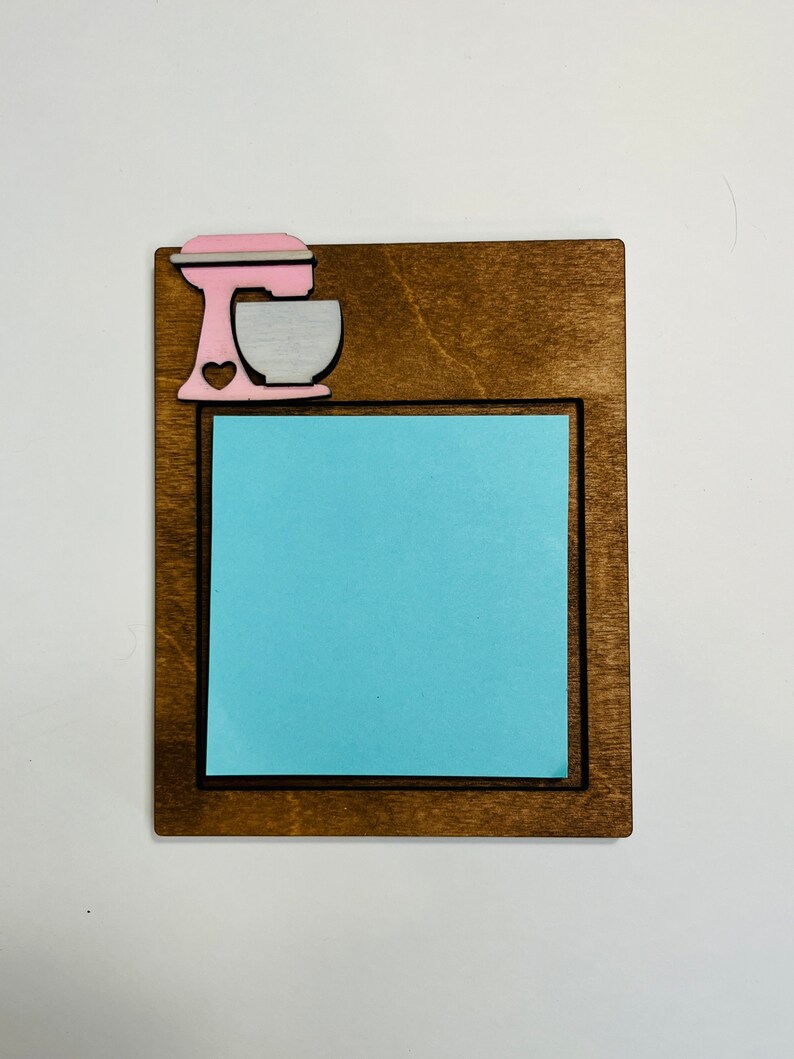 Sticky Note Pad SVG File - Laser Cut File Personalized Sticky Note Pad ...