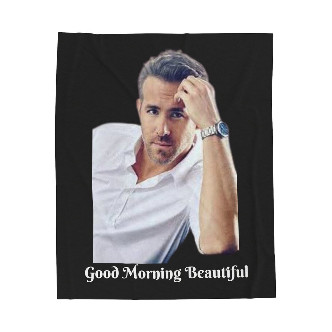 Ryan Reynolds Merchandise, Ryan Reynolds Blanket, Blanket for Her, Best ...
