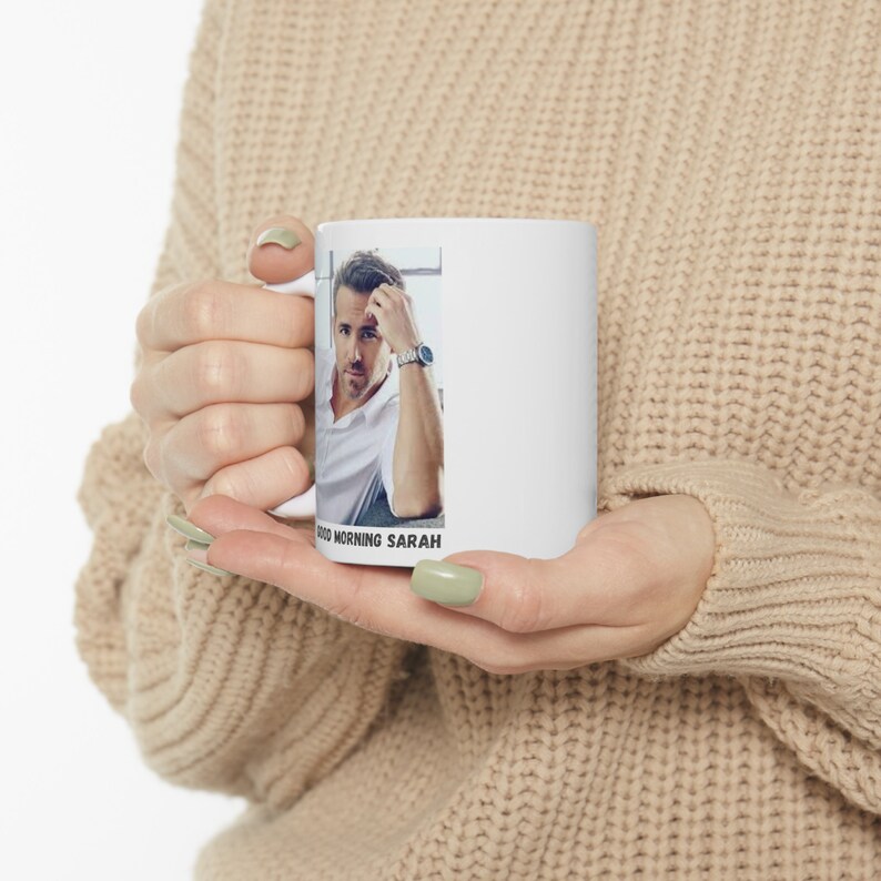 Ryan Reynolds Birthday, Ryan Reynolds Fan, Ryan Reynolds Gift, Coffee ...