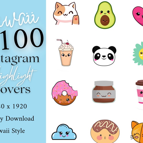 Cute Instagram Icons - Etsy