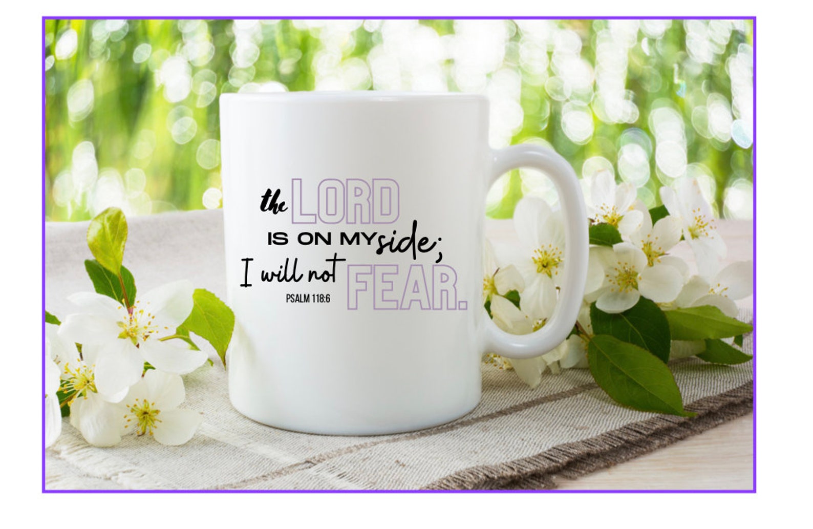Psalm 118:6 the Lord is on My Side; I Will Not Fear / Digital Download ...