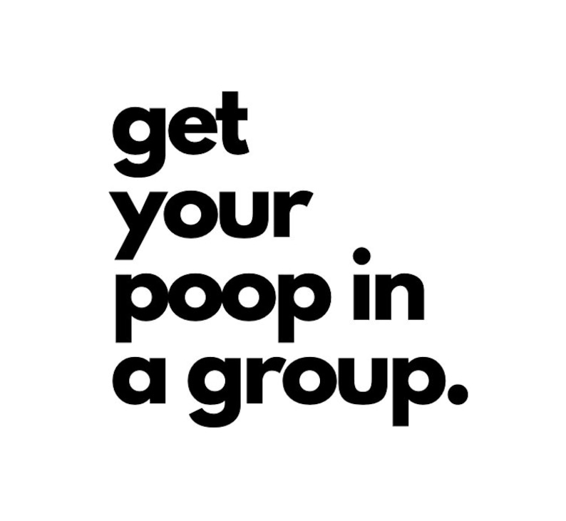 Get Your Poop in a Group PNG and SVG Digital Download - Etsy