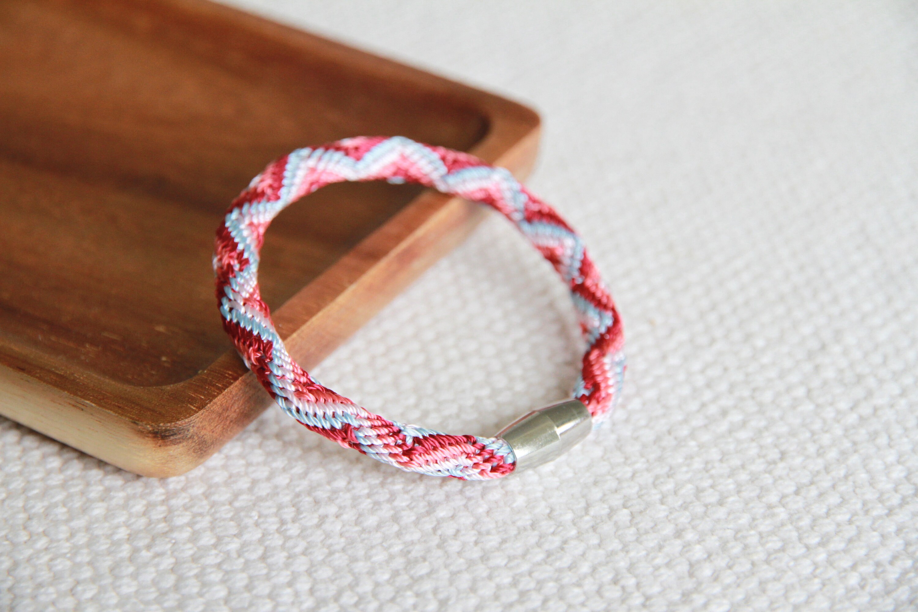 Kumihimo Bracelet Custom 4 Colors Tibet 9 Eyes Pattern - Etsy