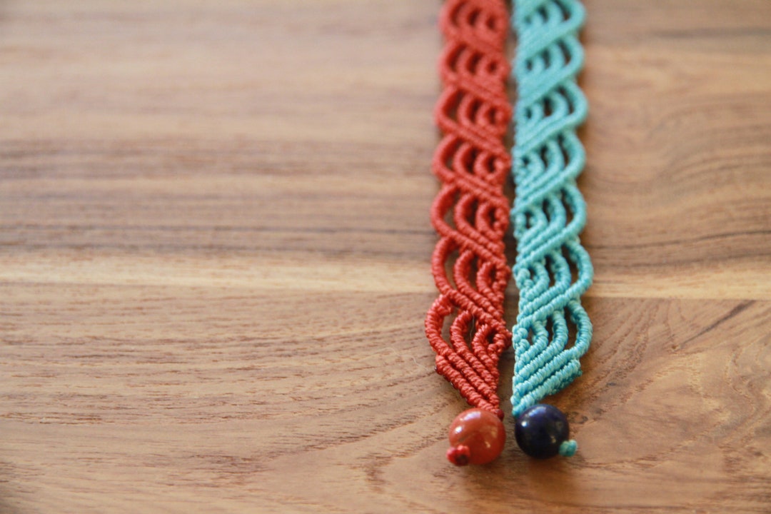 Ocean Waves - Hand Braided Bracelet - Etsy