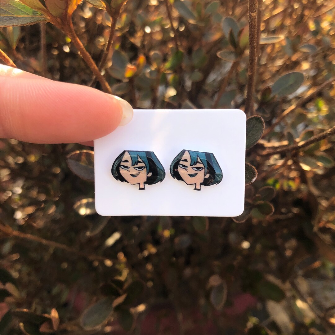Cartoon Stud Earrings - Etsy