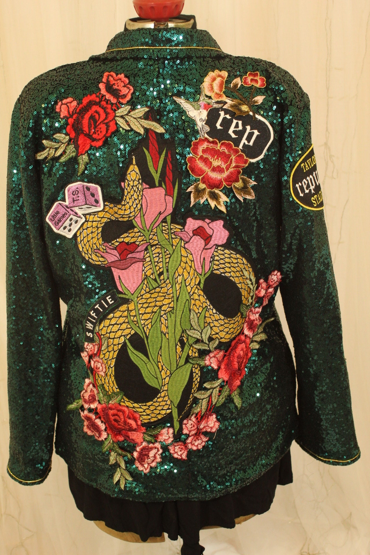 Inspired Taylor Swift Reputation Jacket Build Your Own Bundle - Etsy ...