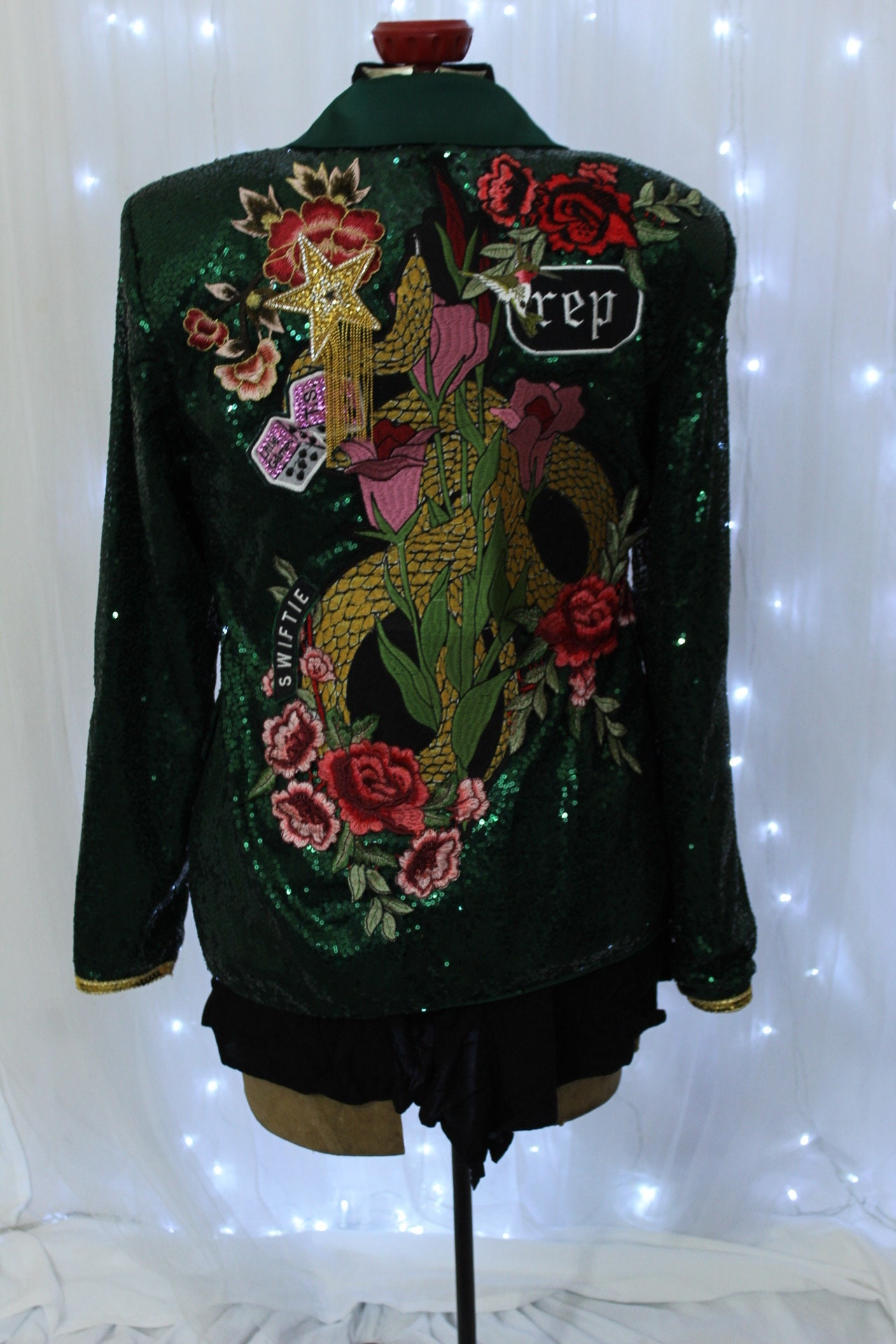 Inspired Taylor Reputation Jacket - Etsy Australia