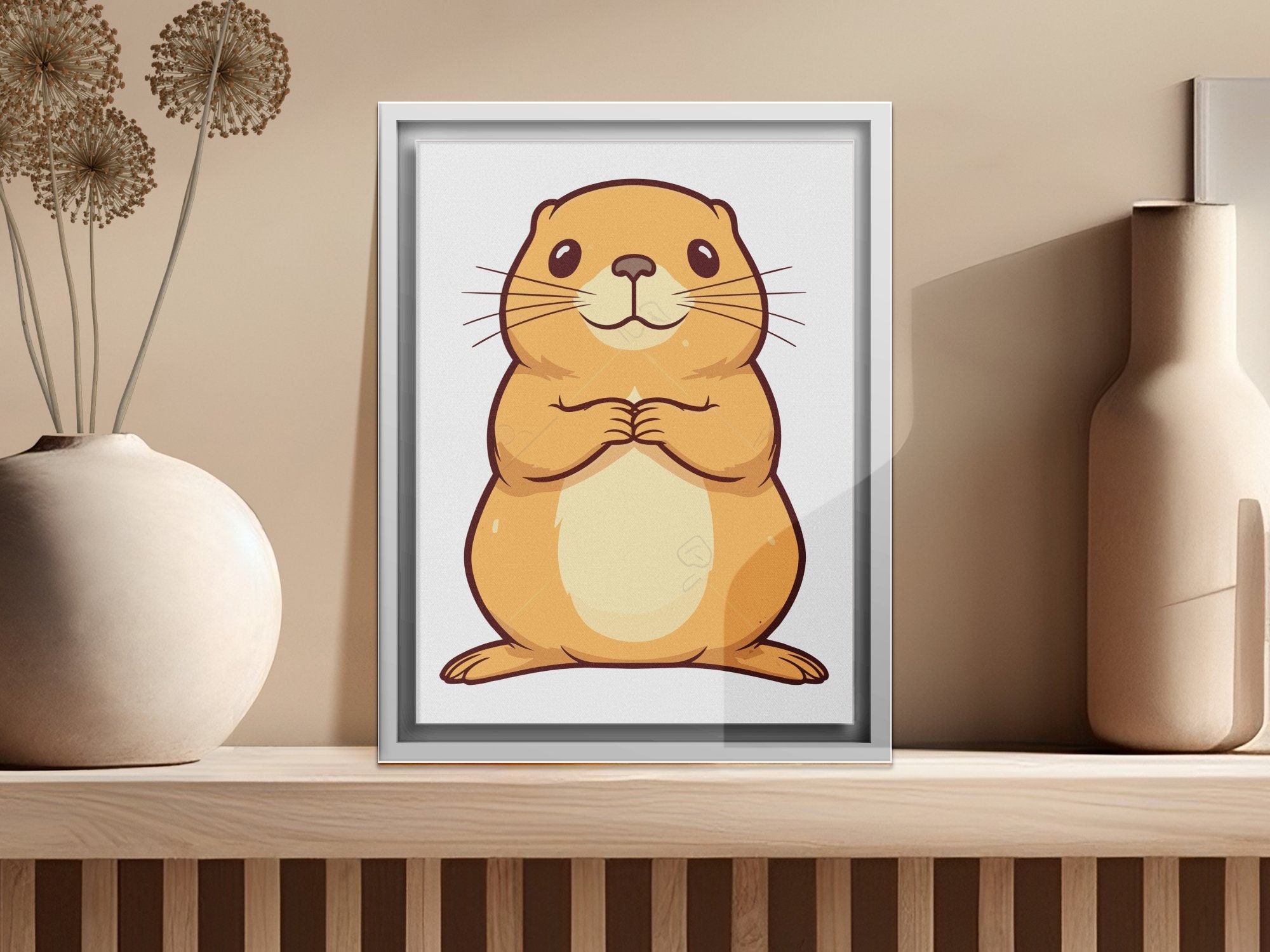 Cartoon Prairie Dog Svg Png Eps, Commercial Use Clipart Vector Graphics ...