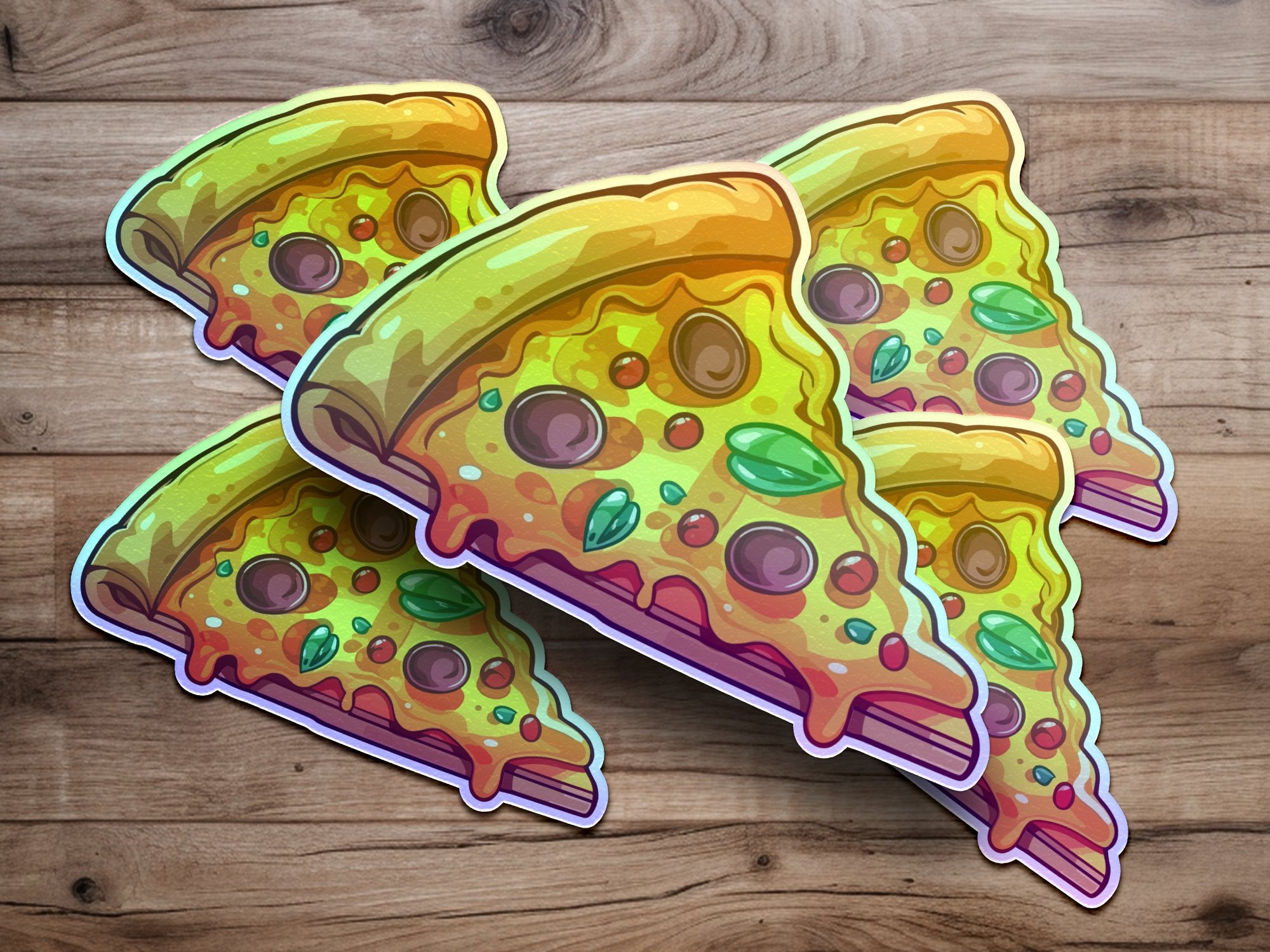 Cartoon Pizza Slice Clipart, Vector Graphics (svg, Png, Eps, Pdf) - Etsy