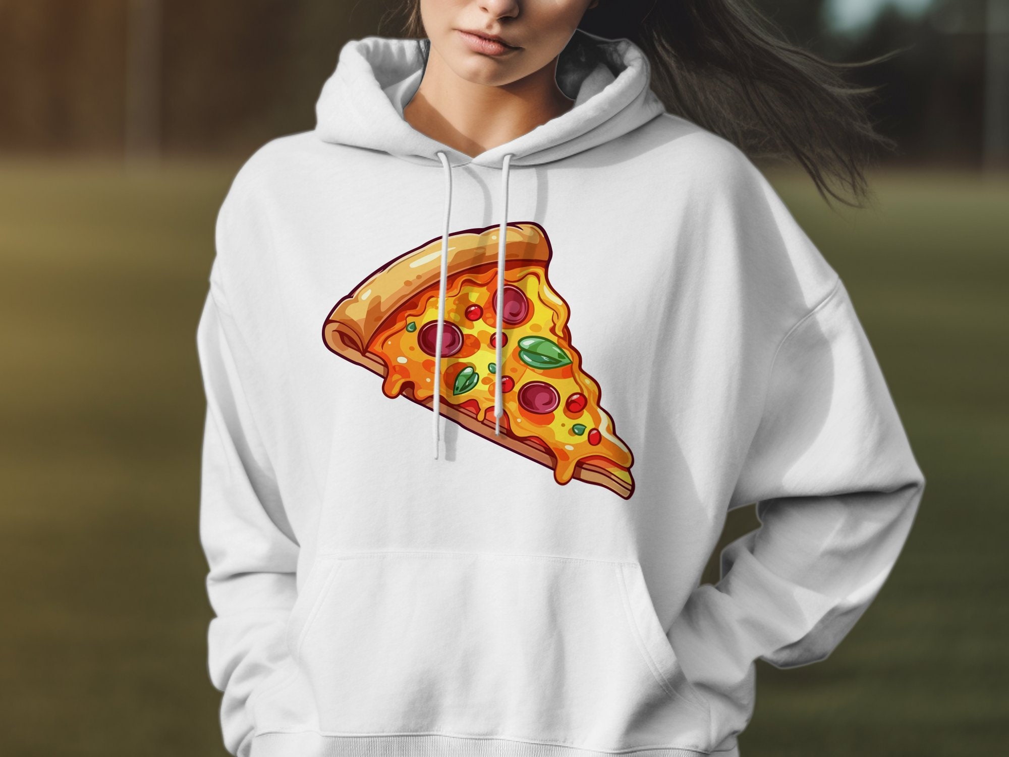 Cartoon Pizza Slice Clipart, Vector Graphics (svg, Png, Eps, Pdf) - Etsy