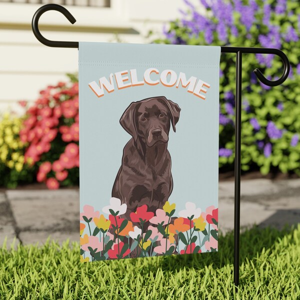 Labradors Garden Flag - Etsy