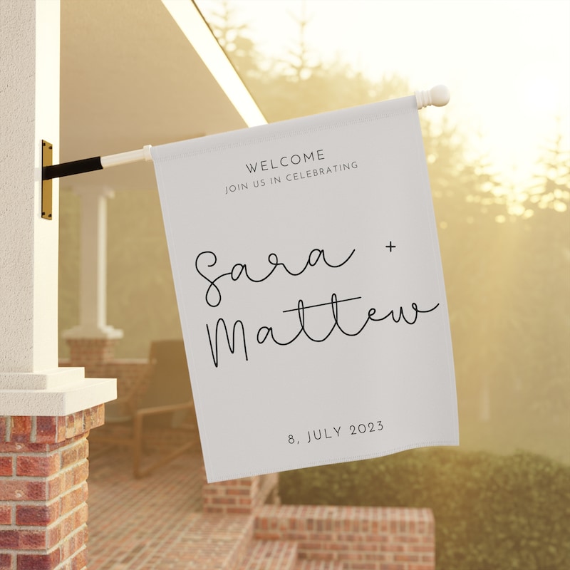 Wedding Flags - Etsy