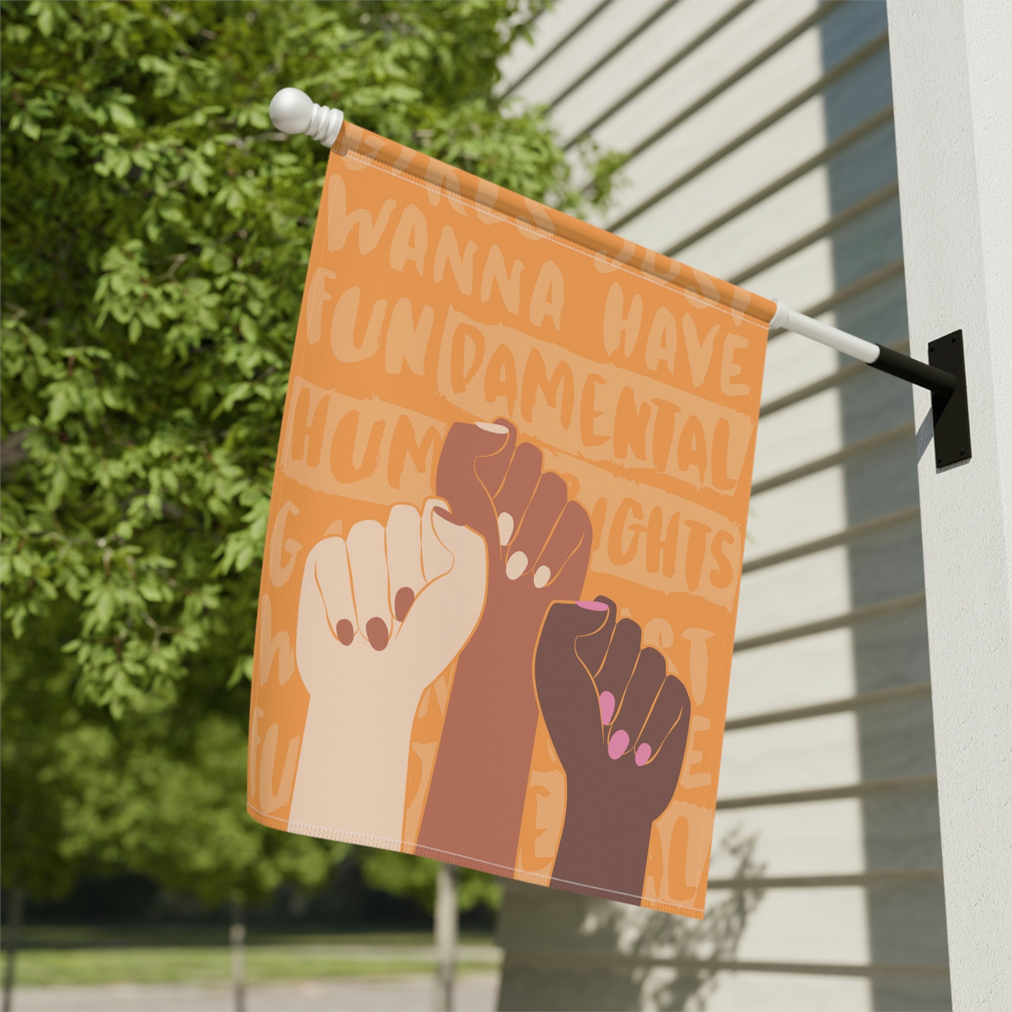 Women's Rights Garden Flag | Equality Banner | Front Porch Female ...