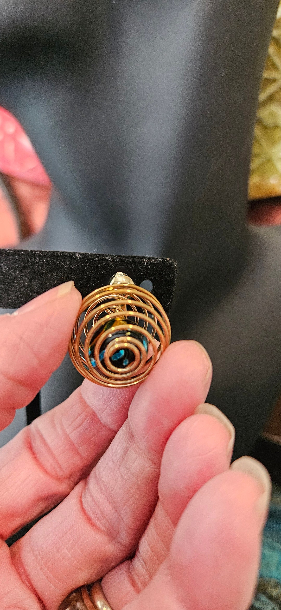 Elegant Gold Color Clip on Earrings. - Etsy