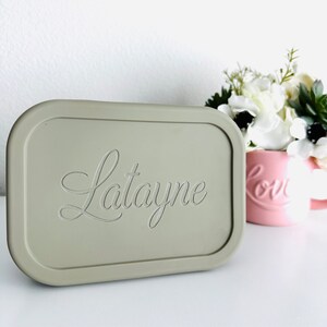 Custom Engraved Silicone Lunch Box & Bottle Set for Kids, School Meal ...