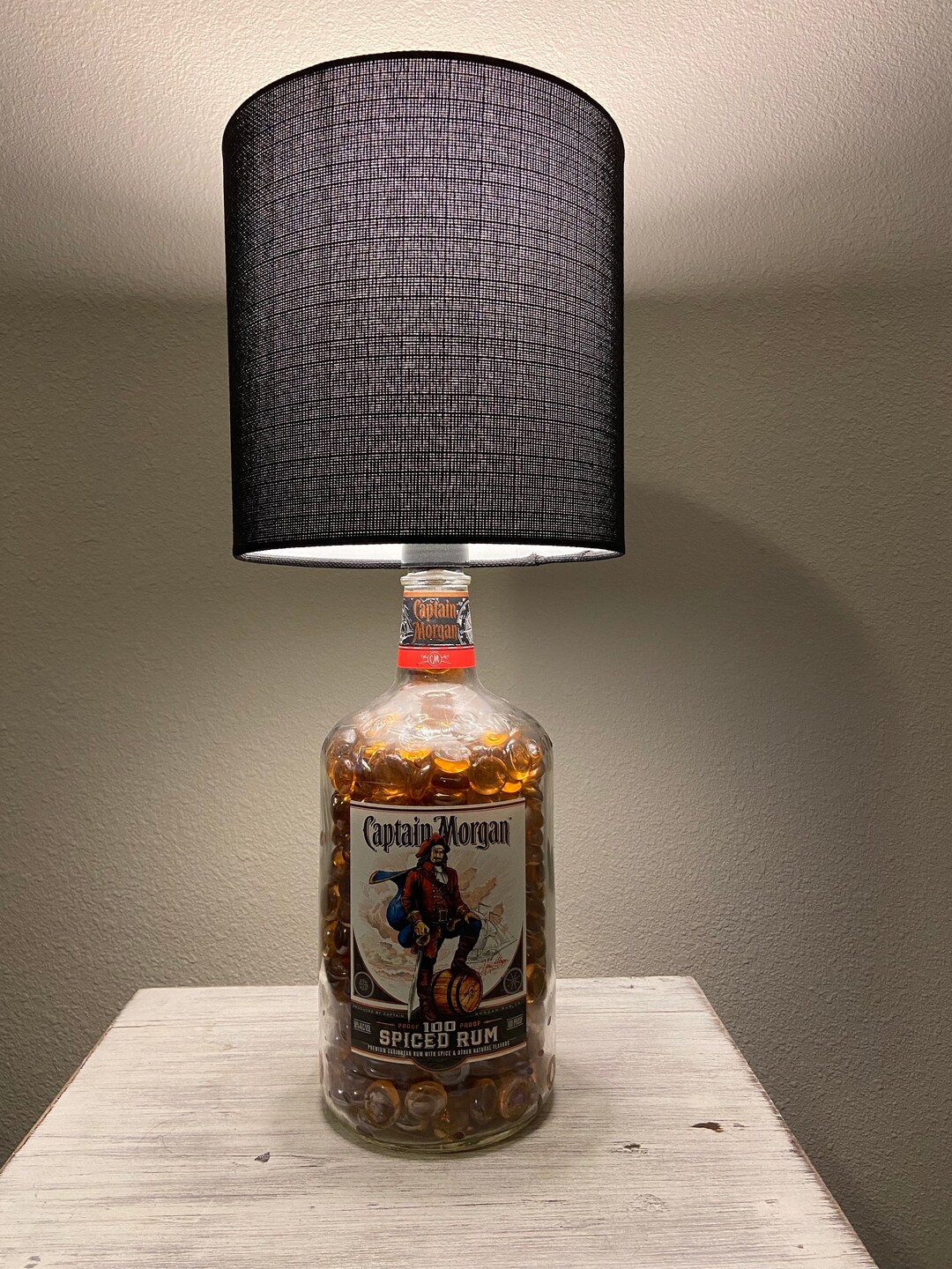 Captain Morgan Lamp - Etsy