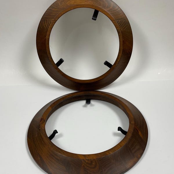 Wood Plate Frames - Etsy