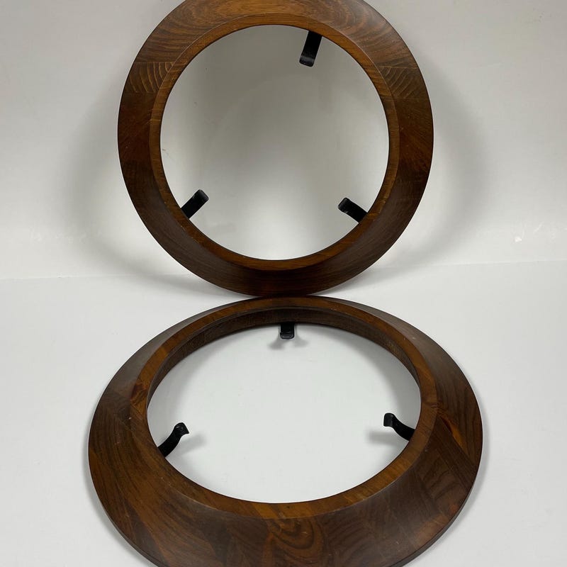 Wood Plate Frames - Etsy