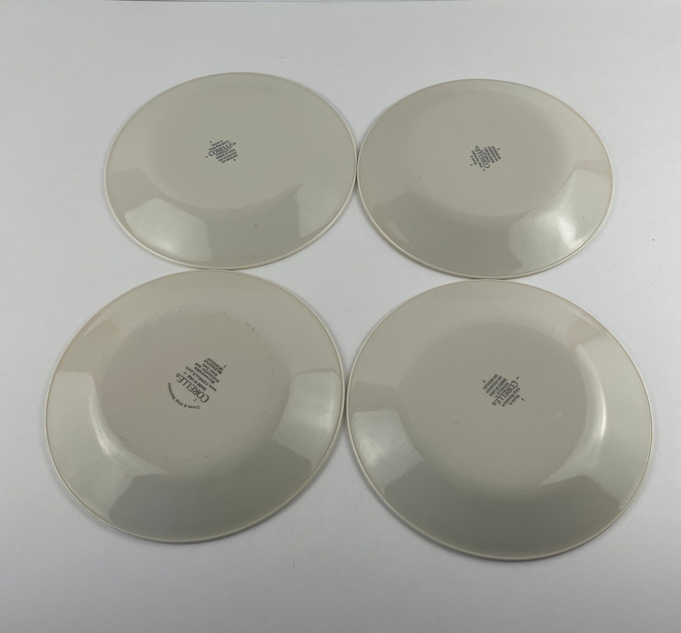 Corning Corelle Garden Home / Bird House Pattern Dinner, Salad Plates ...