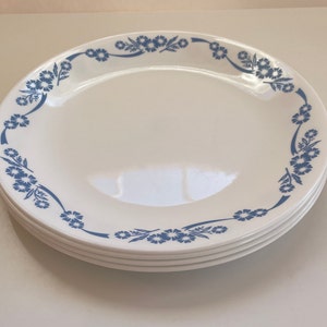 Corning Corelle Blue Cornflower Dinner Plates, Salad Pates and Cereal ...