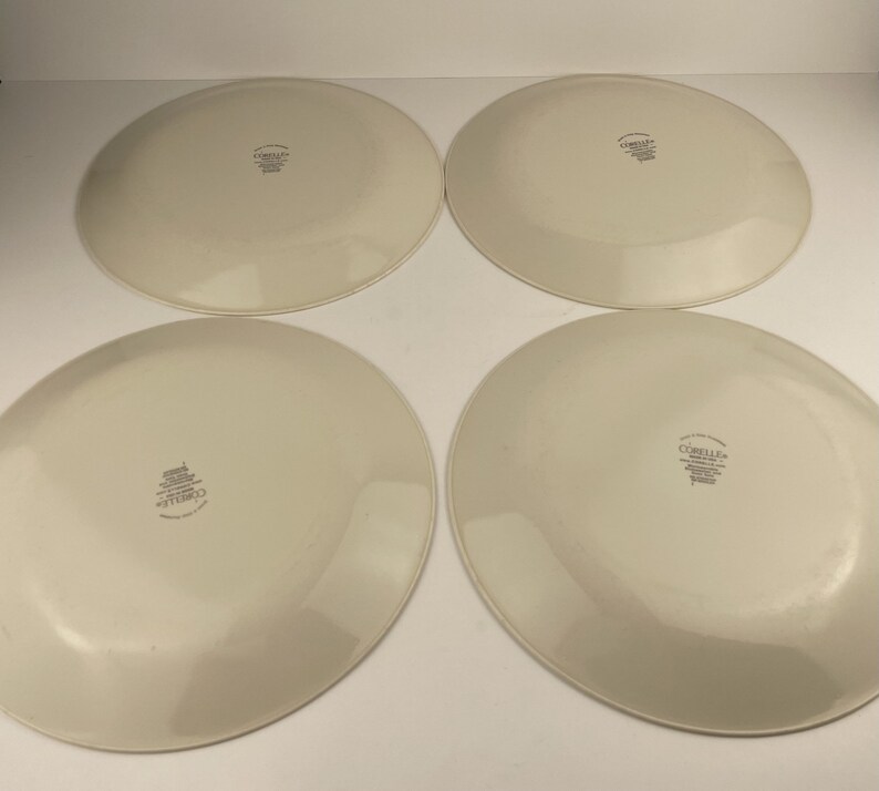 Corning Corelle Garden Home / Bird House Pattern Dinner, Salad Plates ...