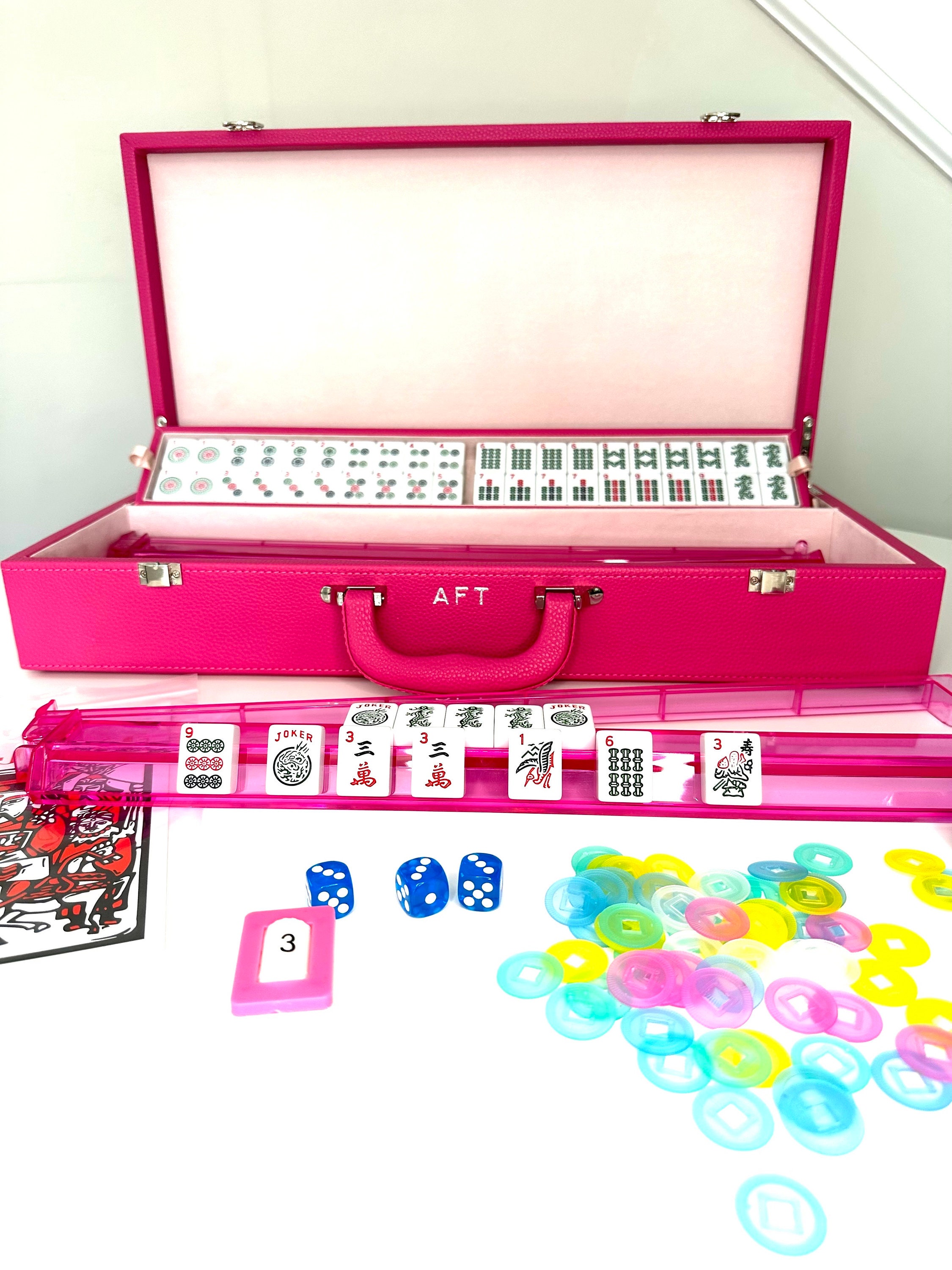 American Mahjong Set With Free Monogram - Etsy