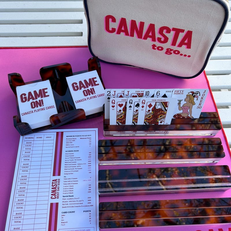 Canasta Spinner and Cards - Etsy