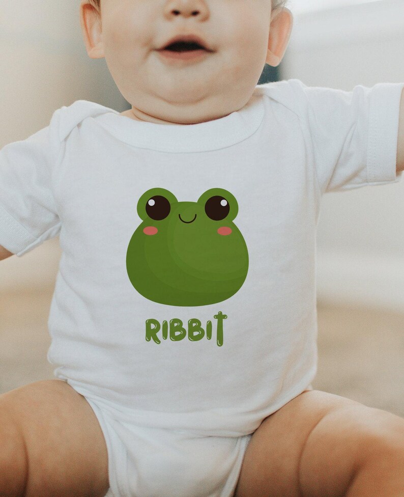 Ribbit Frog T-shirt: Quirky Animal Graphic Tee, Frog Lover Gift - Etsy