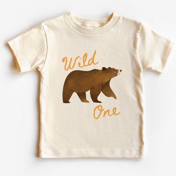Wild One Bear - Etsy