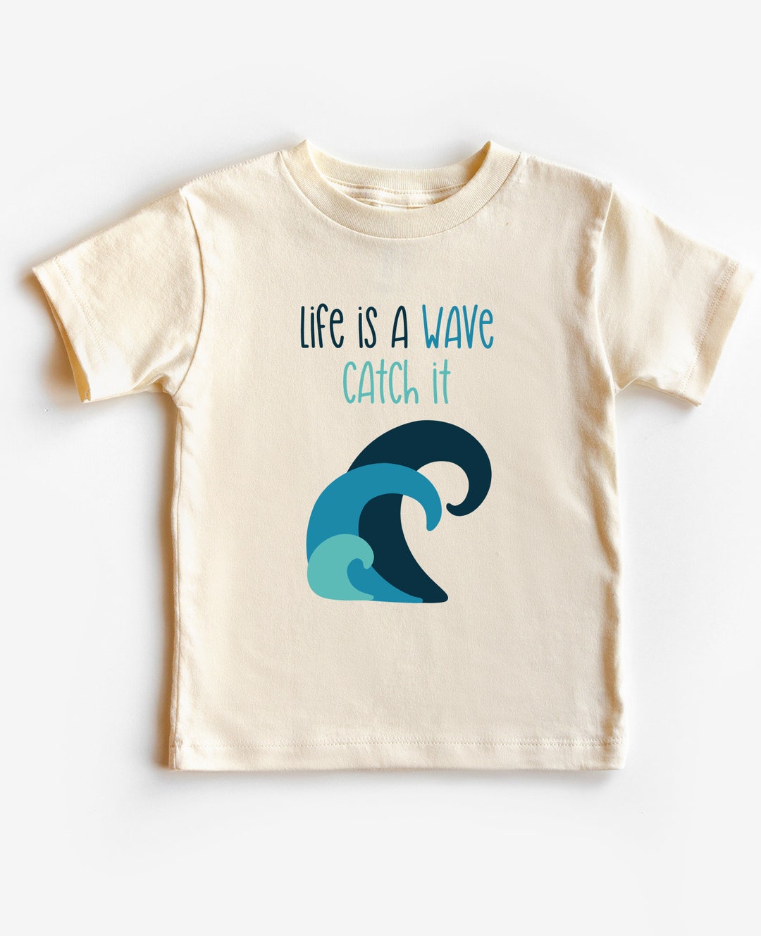 Life is a Wave Catch It Kids Shirt, Surfer Kids Shirt, Surfer Toddler ...