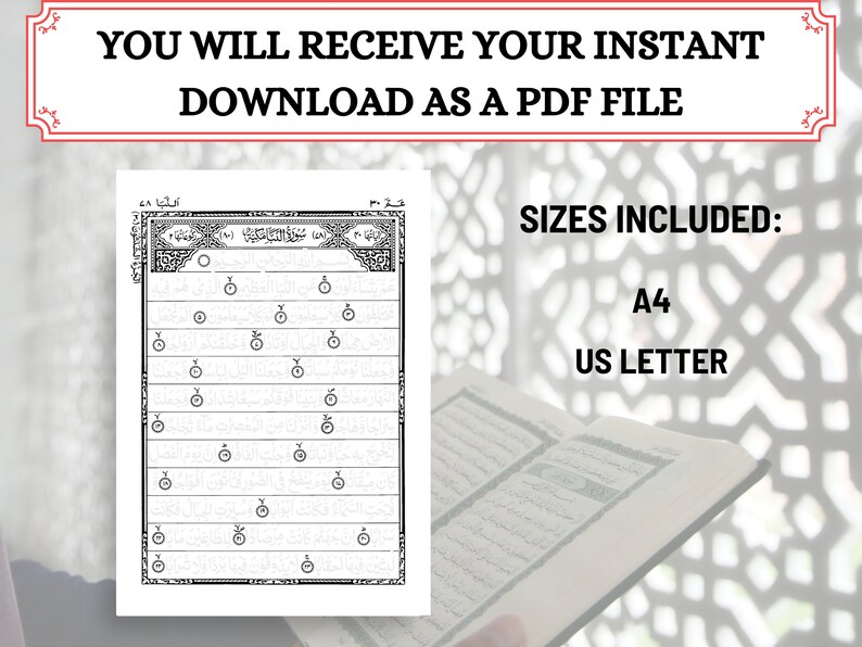 Traceable Quran Bundle Surah Al-fatihah & Juz 30 Juz Amma Surah Al ...