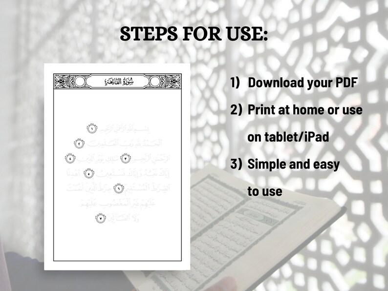 Traceable Quran Bundle Surah Al-fatihah & Juz 30 Juz Amma Surah Al ...
