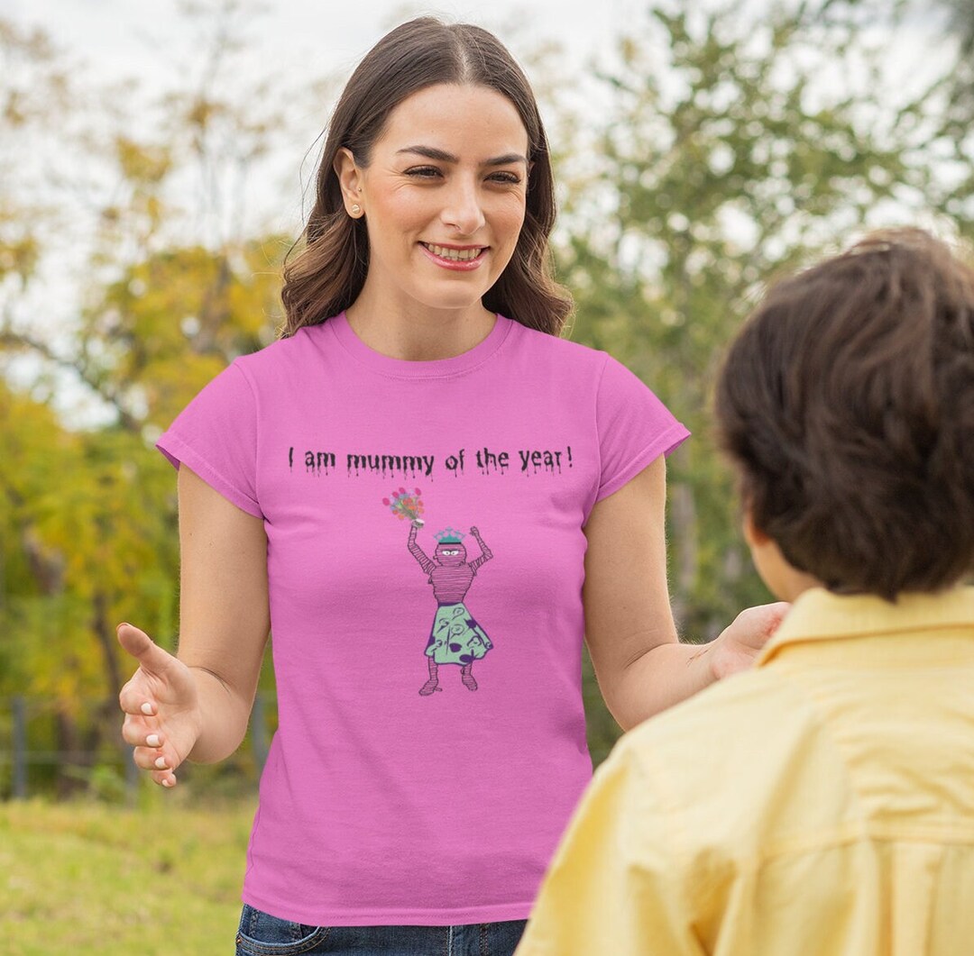 Hilarious I Am Mummy of the Year Halloween Design Heavy - Etsy