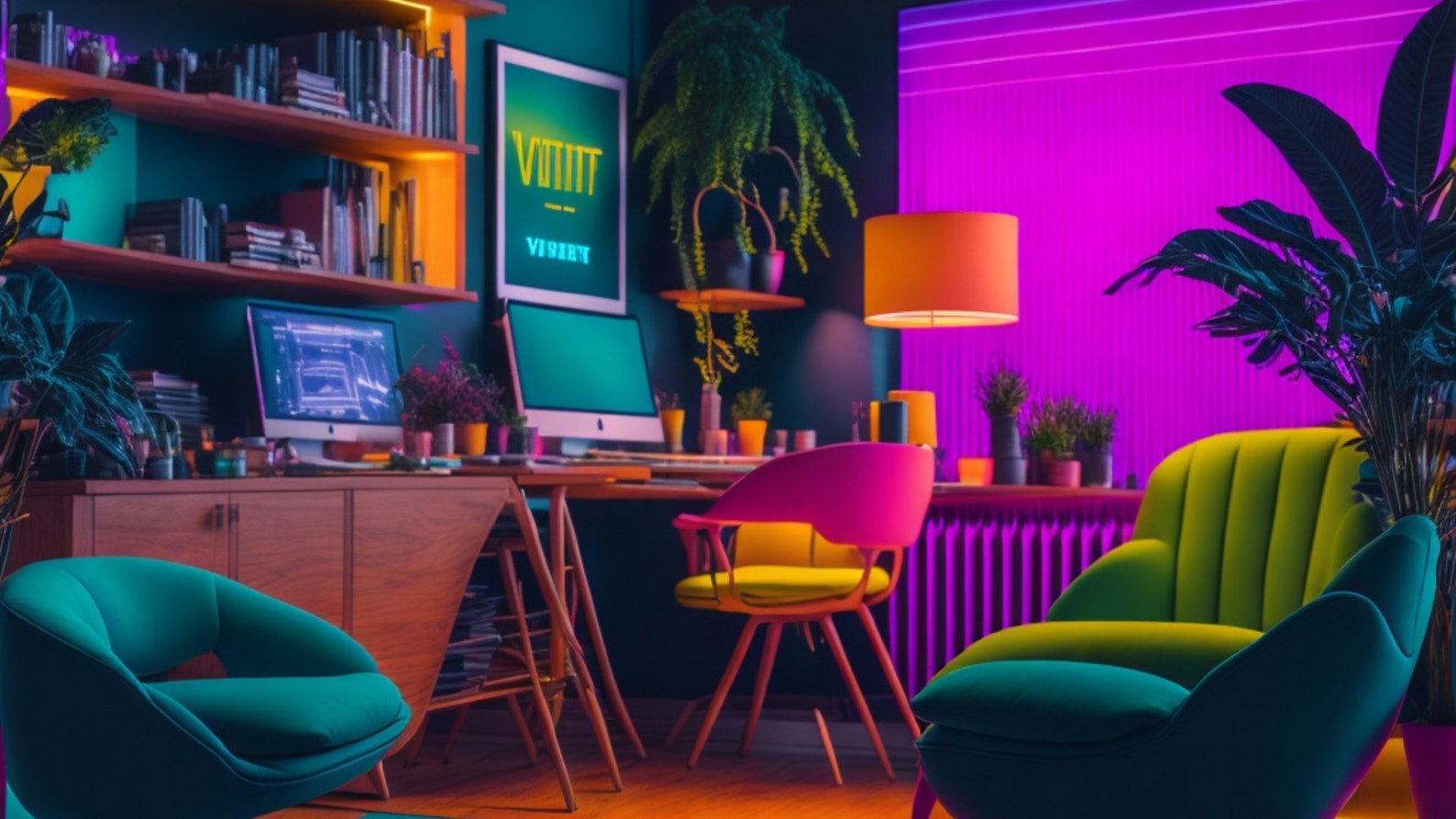 Zoom Backgrounds for Home Office, Virtual Meetings, Private Meetings ...