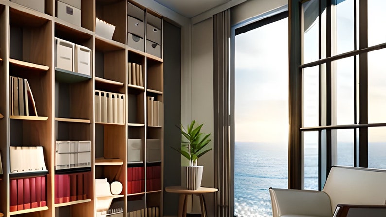 Zoom Background Home Office - Etsy