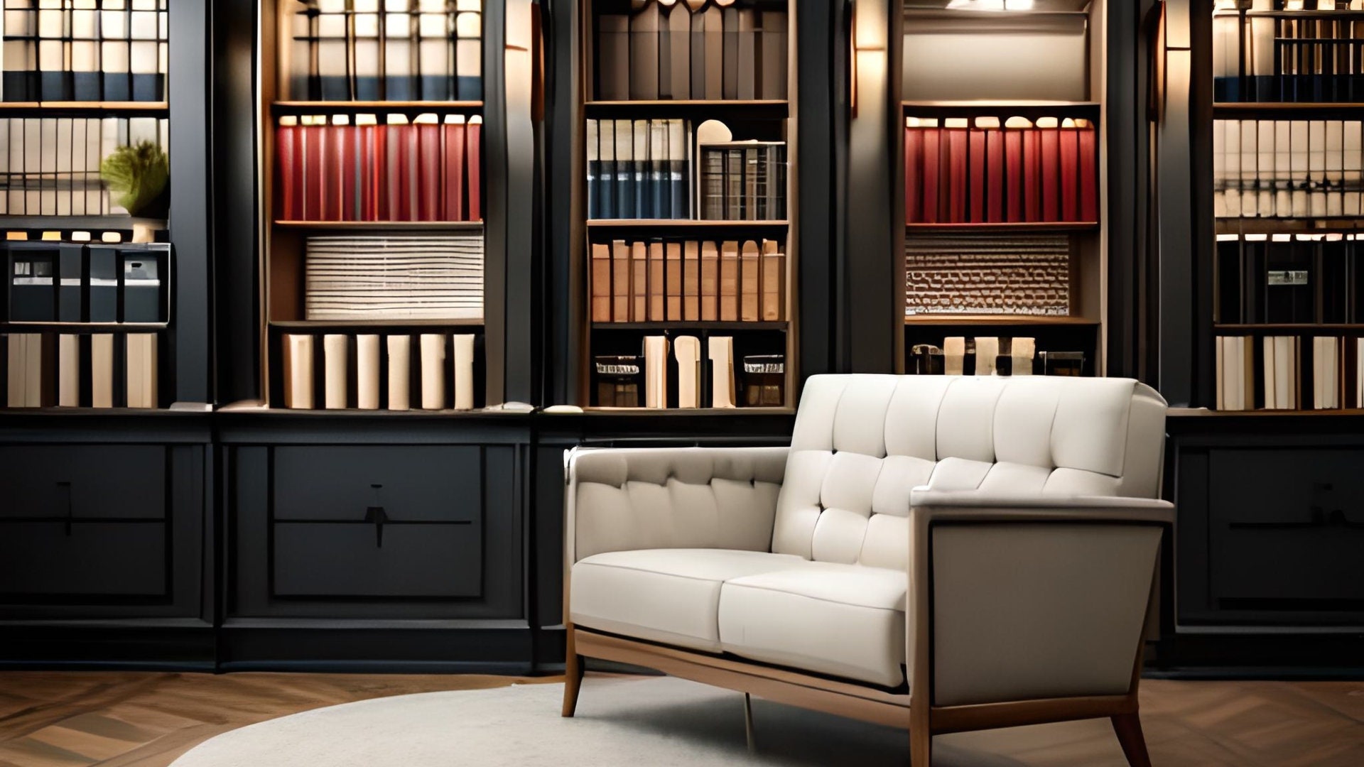 Zoom Backgrounds for Home Office and Library Style - Etsy