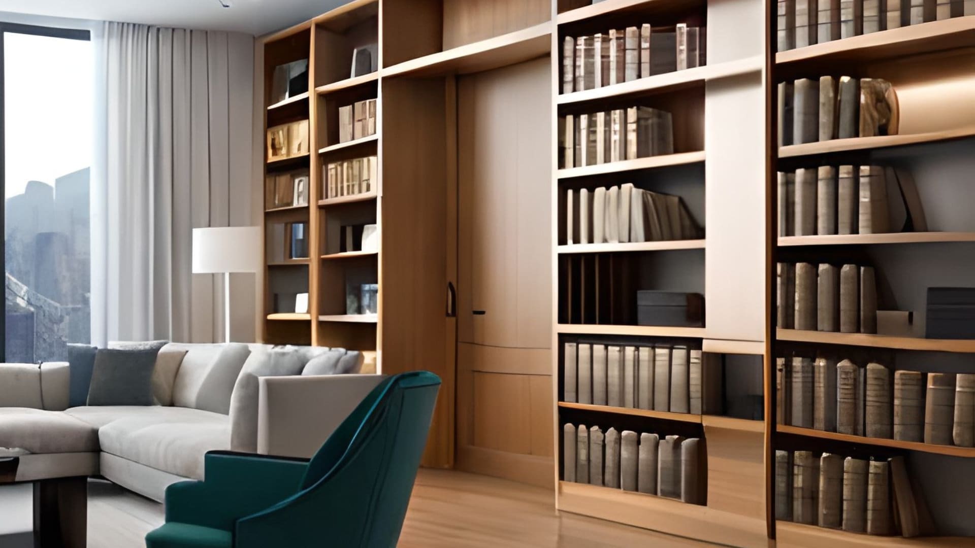 Zoom Backgrounds for Home Office and Library Style - Etsy