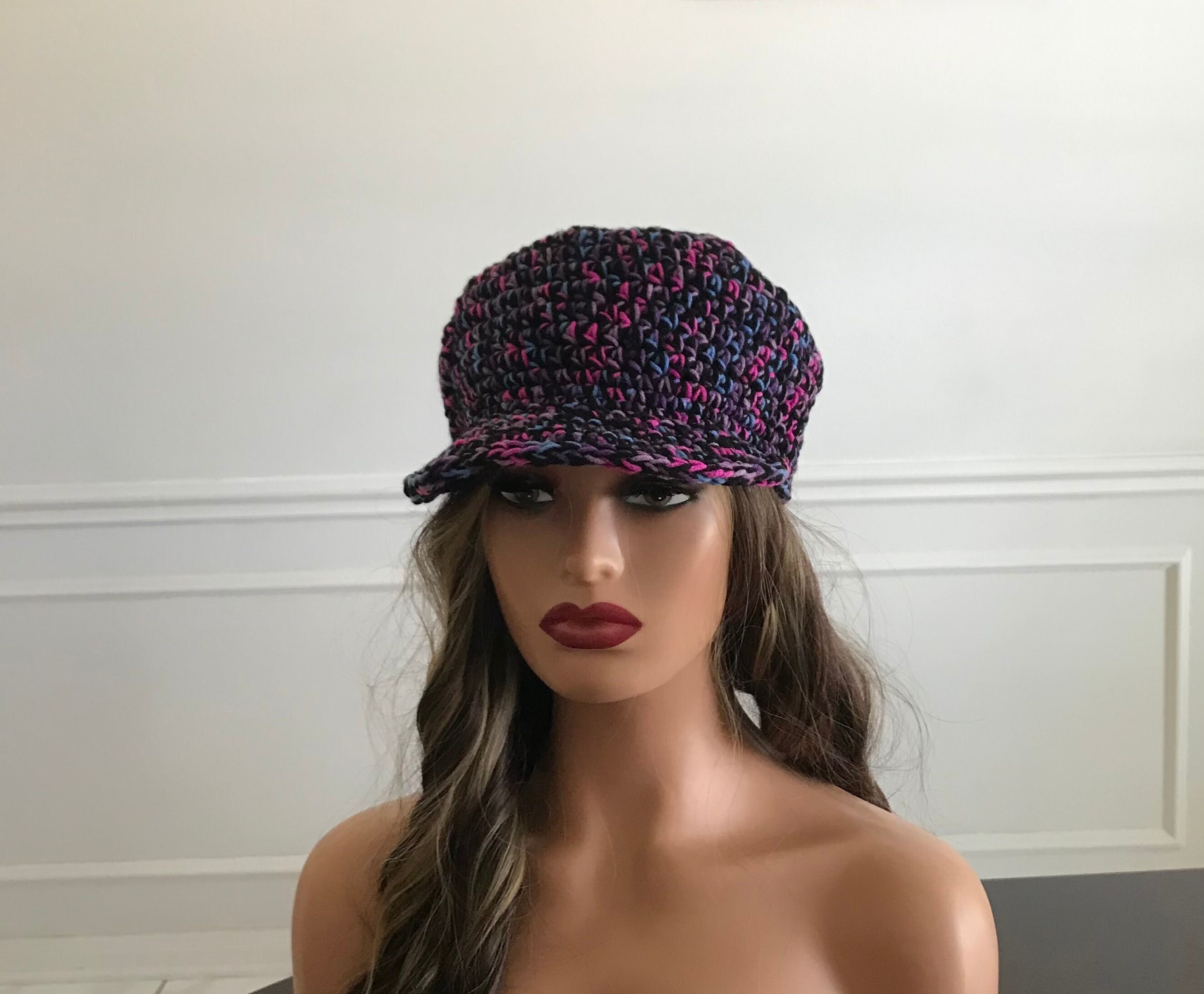 Chunky Crochet Baseball Cap Crochet Baseball Hat Crochet - Etsy