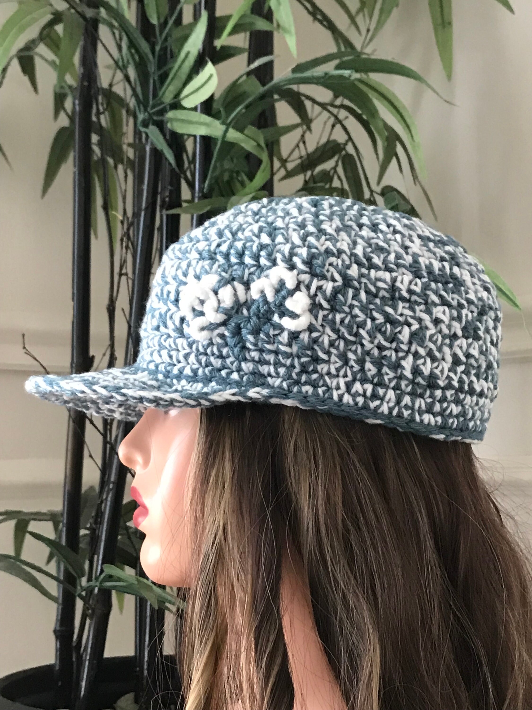Chunky Crochet Baseball Cap , Crochet Baseball Hat , Crochet Baseball ...