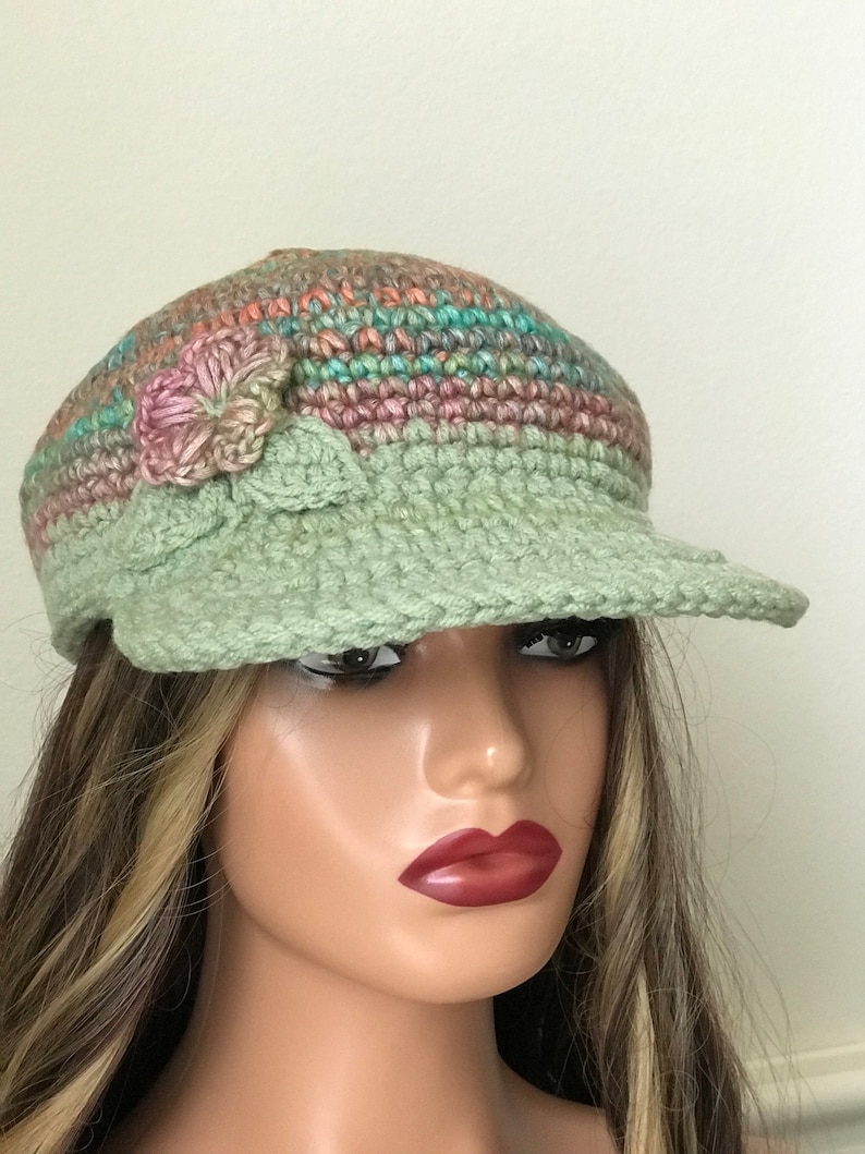 Chunky Crochet Baseball Cap , Crochet Baseball Hat , Crochet Baseball ...