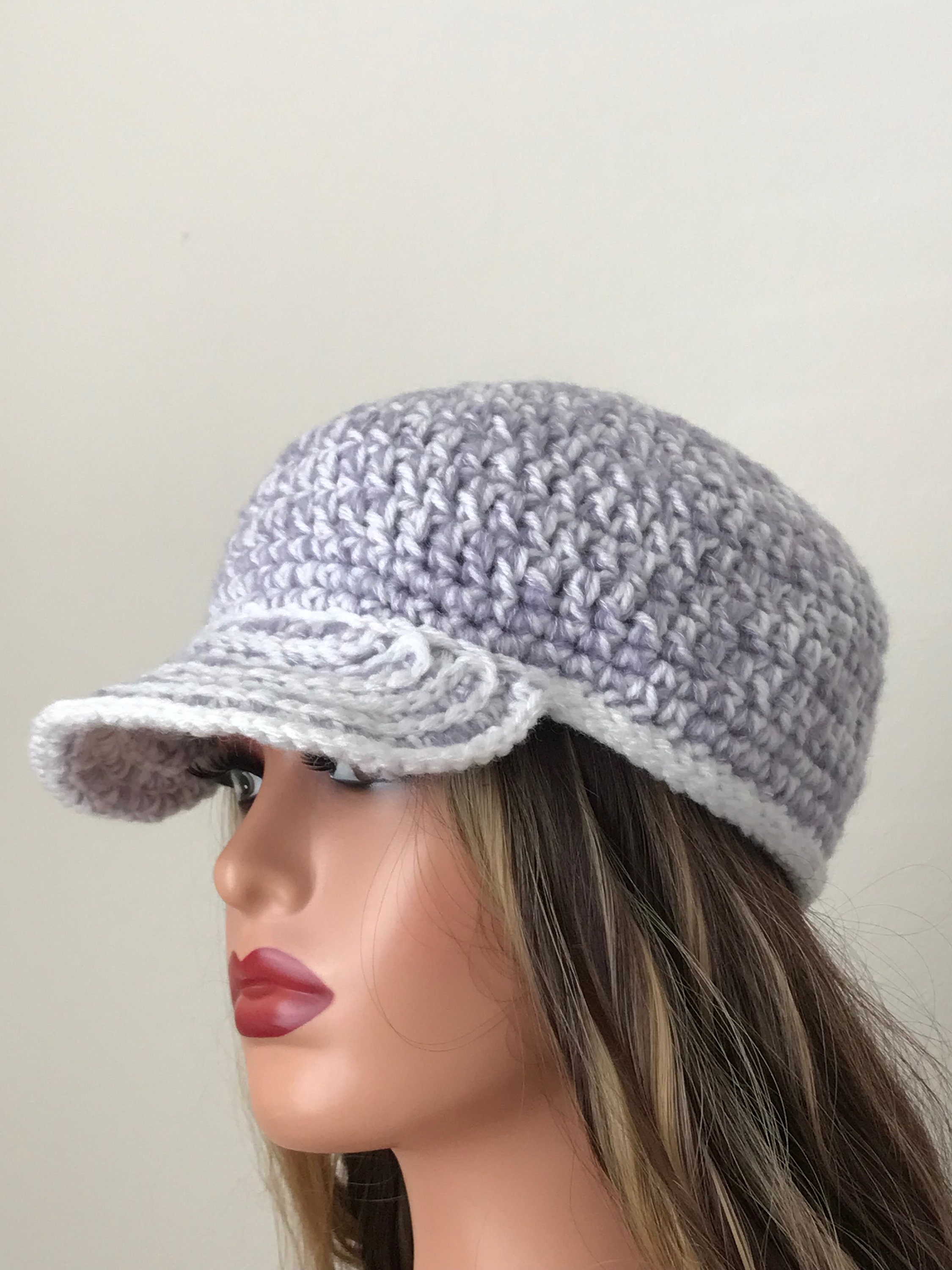 Chunky Crochet Baseball Cap , Crochet Baseball Hat , Crochet Baseball ...