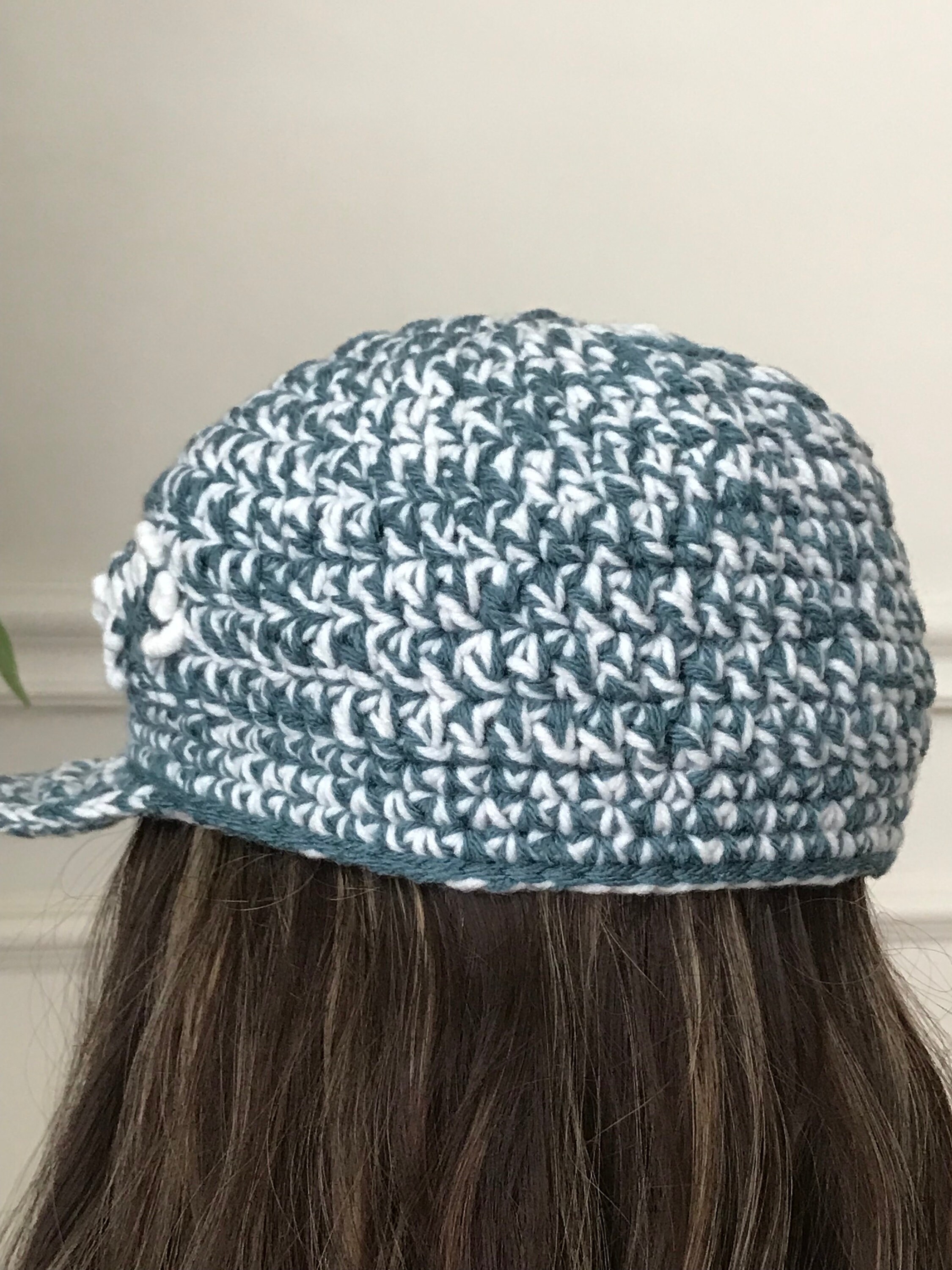 Chunky Crochet Baseball Cap , Crochet Baseball Hat , Crochet Baseball ...