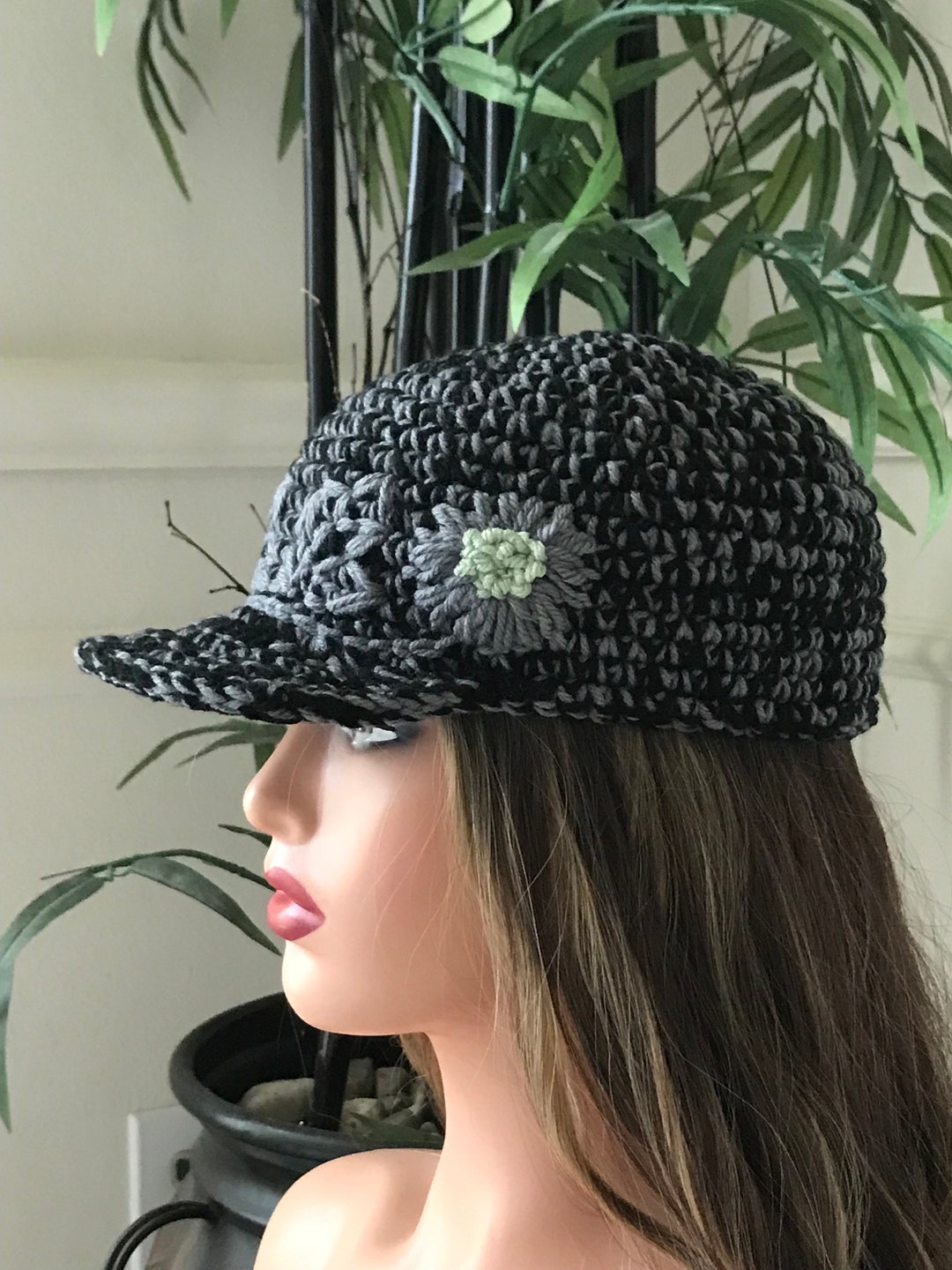 Chunky Crochet Baseball Cap , Crochet Baseball Hat , Crochet Baseball ...