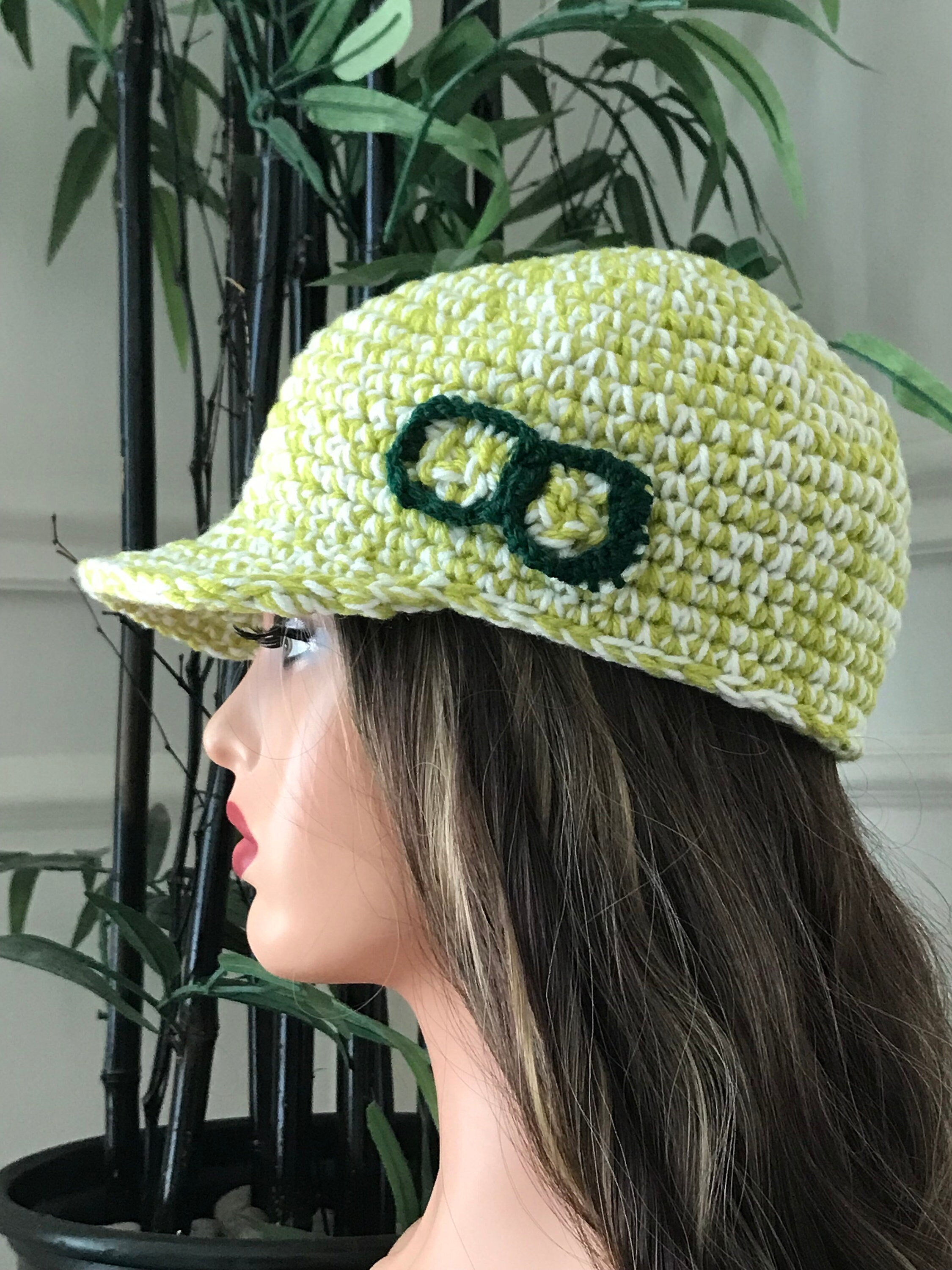 Chunky Crochet Baseball Cap , Crochet Baseball Hat , Crochet Baseball ...
