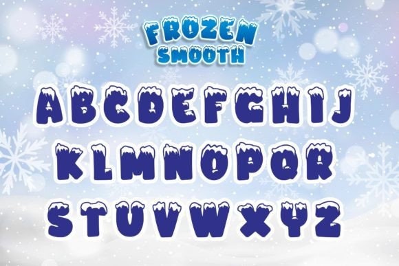 Frozen Font, Frozen 2 Font, Frozen Svg, Frozen Font Svg, Frozen Font ...