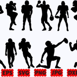 Football SVG Bundle L Funny Football SVG L Cut File L Cricut L Clip Art ...