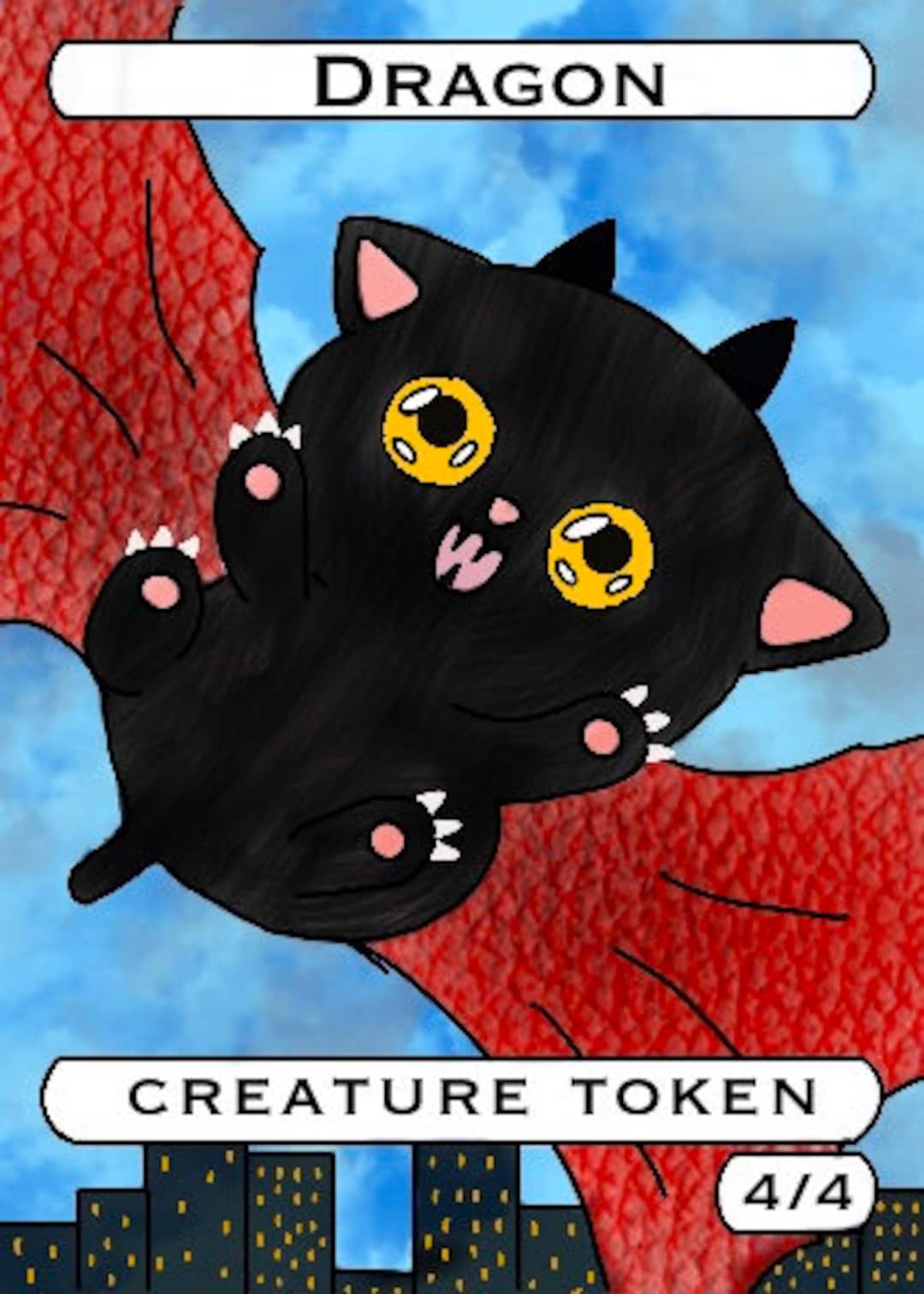 Dragon Tokens - Etsy