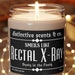 Detective, Badass, Funny Candle Gift, Adult Humor, Investigator Gift ...