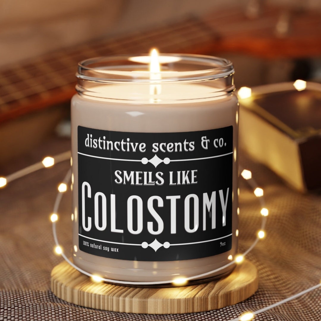 Colostomy Funny Nurse Candle, Smells Like Poop, Adult Humor, Sassy Gift ...