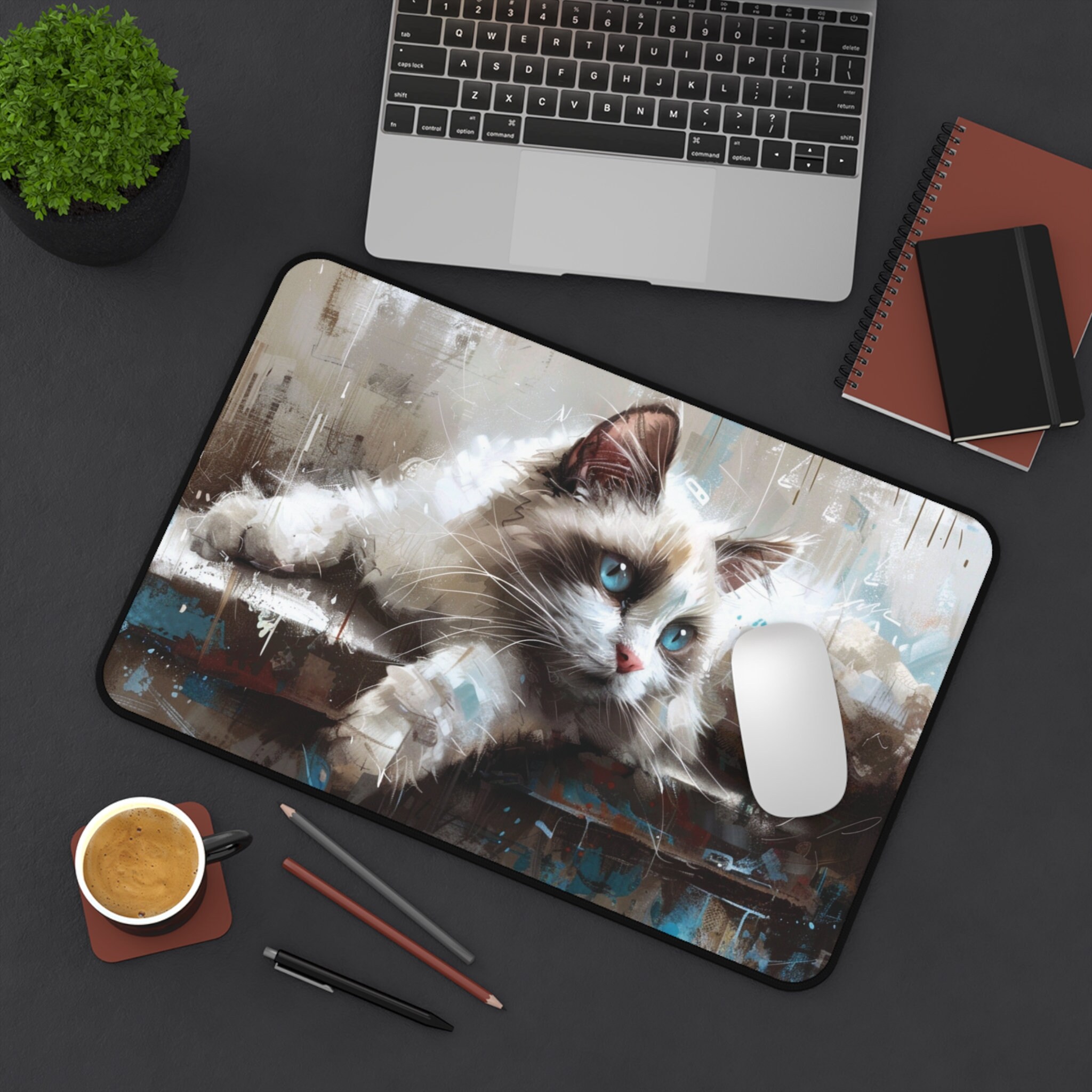 Ragdoll Cat, Ragdoll Cat Desk Mat, Cat Kitten Desk Mat, Cats Mousepad ...